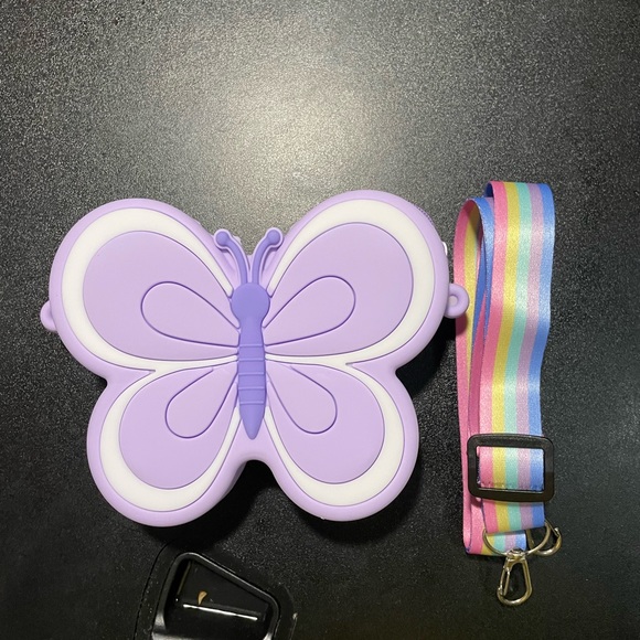 Bath & Body Works | Bags | Butterfly Cross Body Bag Cartoon Cute ...